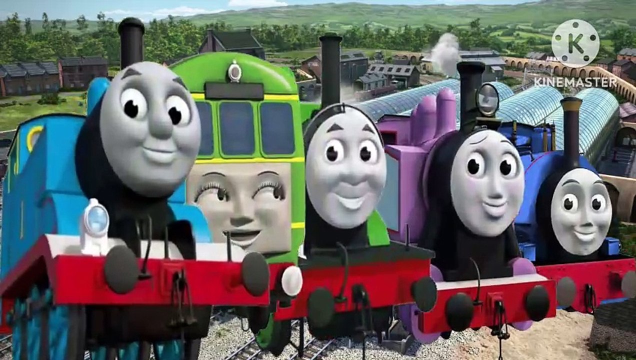 I learned the finger family song with Thomas and his Friends! | Nursery ...