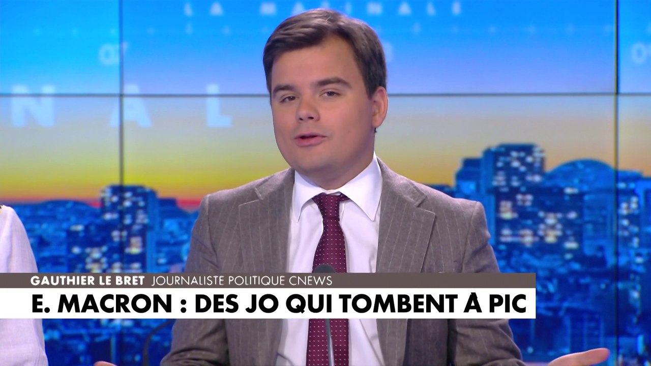 L'édito de Gauthier Le Bret : «Emmanuel Macron : des JO qui tombent à ...