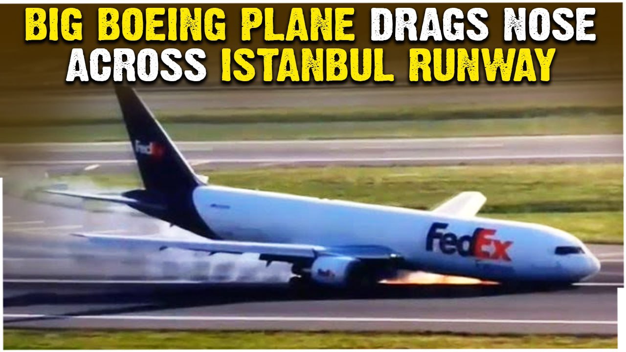 Spine Chilling Moment Of Boeing Plane Forced To Land Without Front ...
