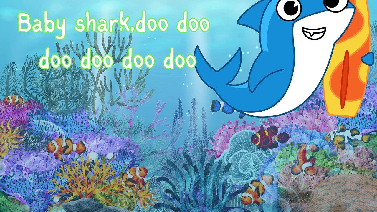Baby Shark | Baby Shark Dance Song Kids Video| Baby Shark Sing Along ...