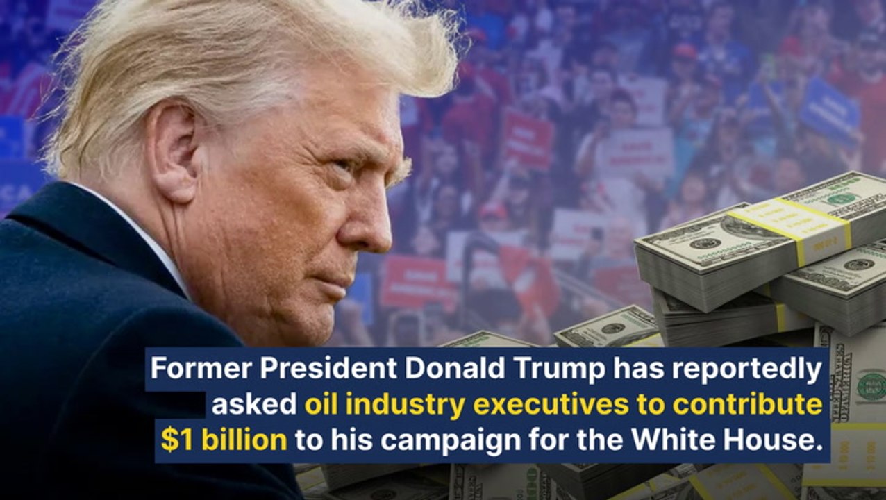 Trump Reportedly Seeks $1B In Campaign Funds From Exxon Mobil, Chevron ...