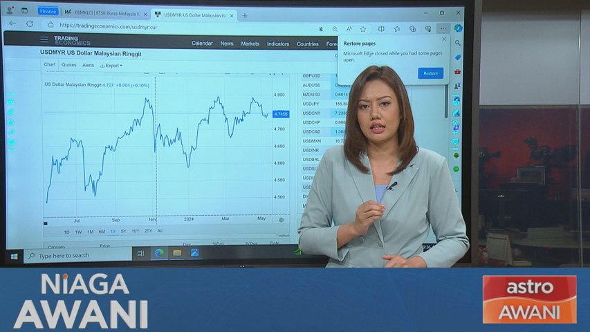 Niaga AWANI: Prestasi ringgit setakat 13 Mei 2024 | Astro Awani