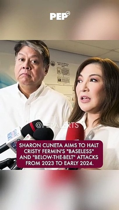 Sharon Cuneta on filing cyber libel against Cristy Fermin - video Dailymotion