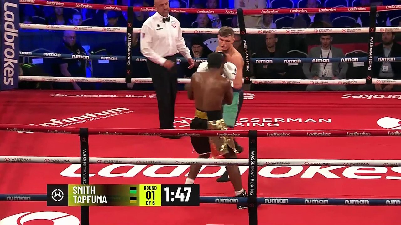 Codie Smith vs Darryl Tapfuma (01-12-2023) Full Fight - video Dailymotion