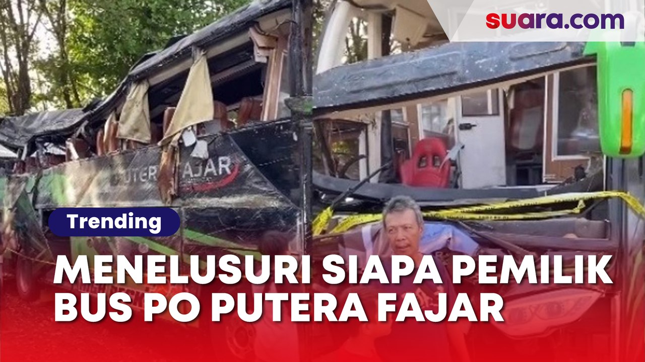 Menelusuri Siapa Pemilik Bus PO Putera Fajar, Bodi Dirombak, Tak Ada ...
