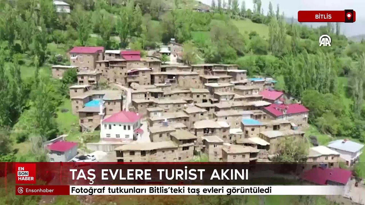 Fotoğraf tutkunları Bitlis'teki taş evleri görüntüledi - Dailymotion Video
