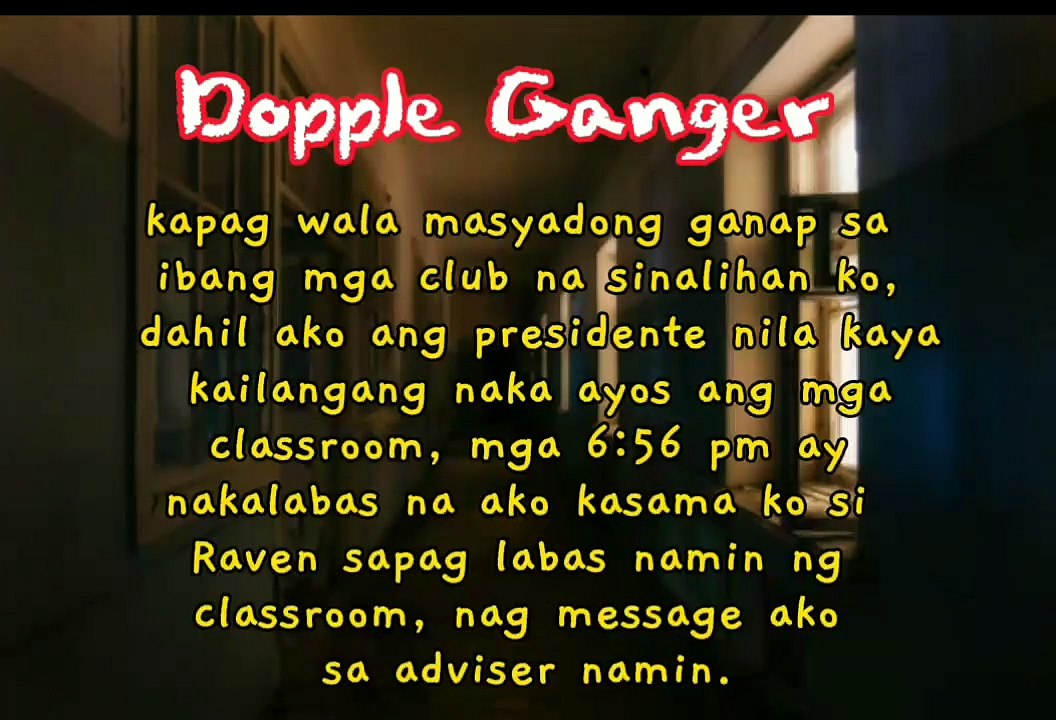 Doppelganger Pinoy True Horror Story [TAGALOG DUB] - video Dailymotion