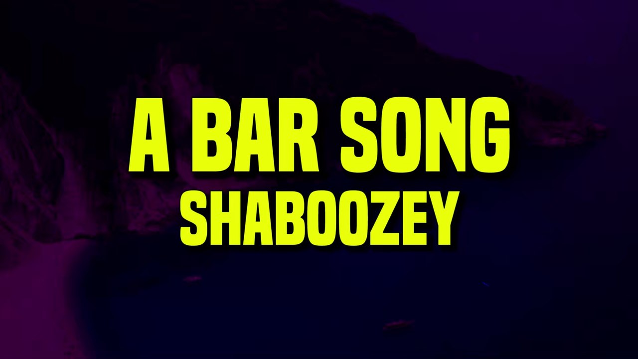 Shaboozey - A Bar Song (Lyrics) - video Dailymotion