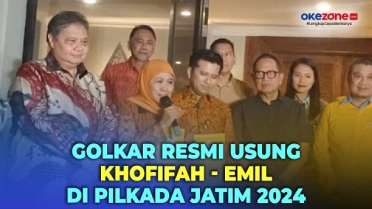 Resmi Diusung Golkar Maju di Pilgub Jatim, Khofifah: Kami Siap Kerja Keras Jalankan Tugas ...
