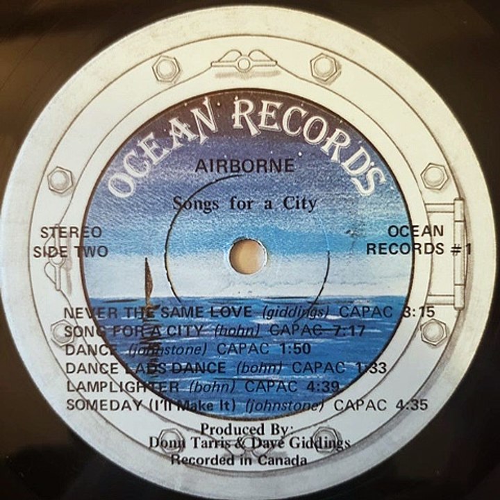 Airborne – Songs For A City : Rock, Pop, Folk, World, & Country, AOR ...