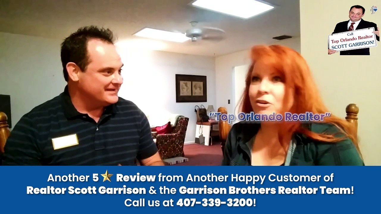 Customer REVIEWS Top Orlando Realtor Scott Garrison Team | Review Video ...