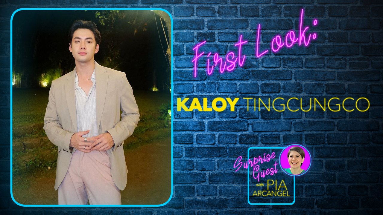 First Look - Kaloy Tingcungco | Surprise Guest with Pia Arcangel ...