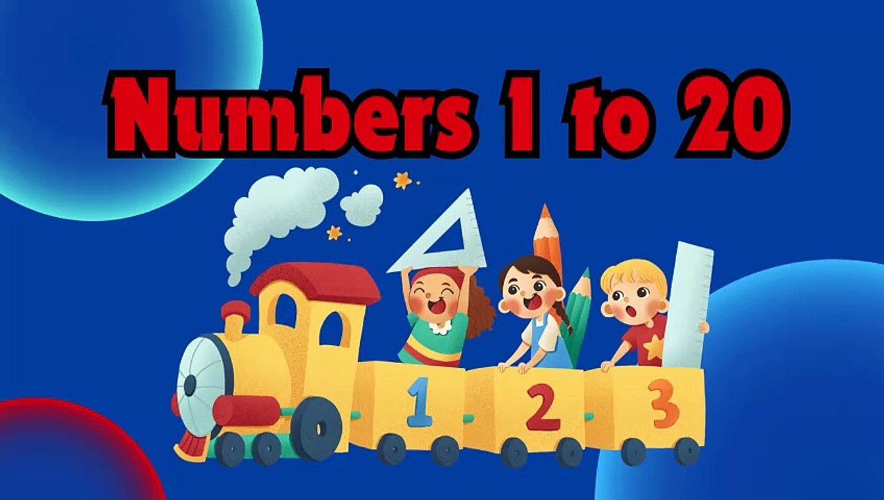 Count 1-20 | Number Names 1 to 20 | Number spelling | Learn Numbers ...