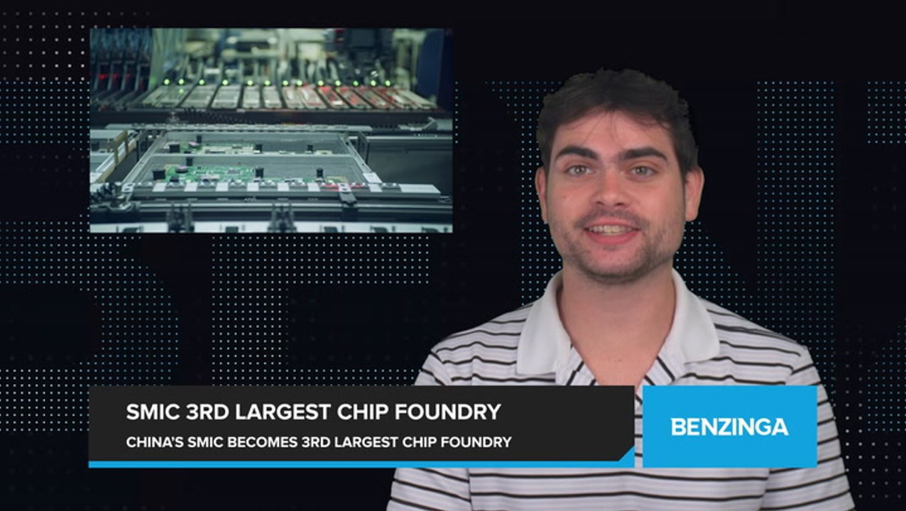 China's SMIC Becomes Third Largest Chip Foundry Amid Surging Q1 Growth - video Dailymotion