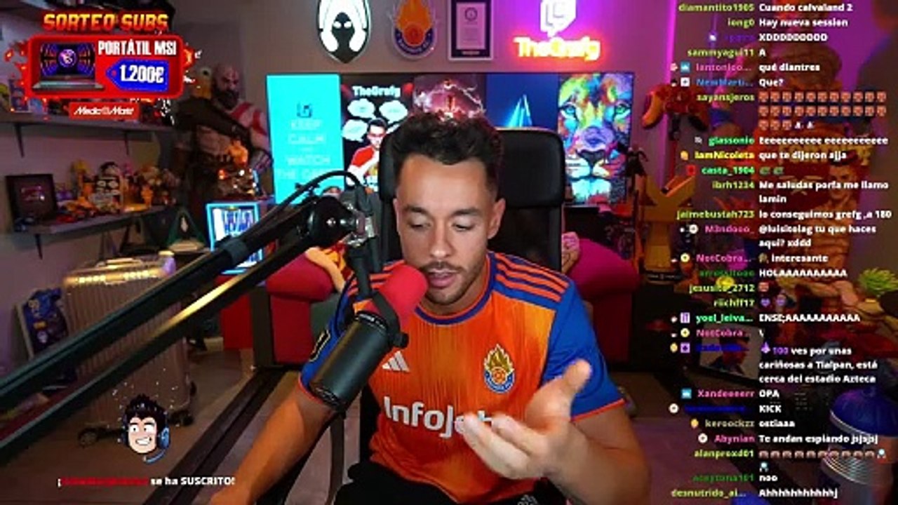 TheGrefg, sorprendido con el soporte de Kick - Vídeo Dailymotion