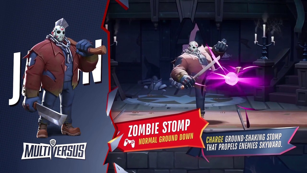 MultiVersus - Jason Voorhees Move Sets Trailer - video Dailymotion
