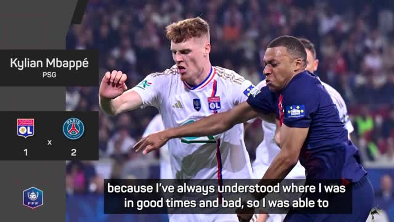 Mbappé says time at PSG was unique as he bows out with Coupe de France ...