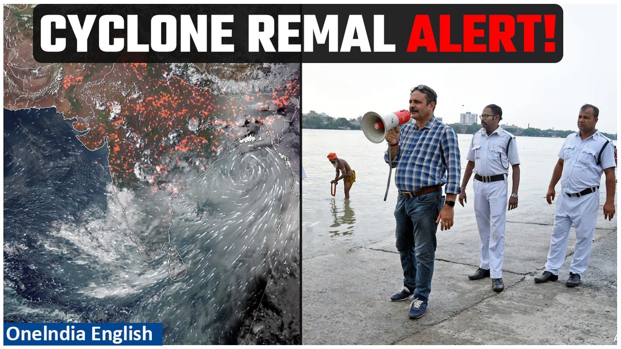 Cyclone Remal: IMD Issues Red Alerts for Bengal & Northeast | Heavy ...
