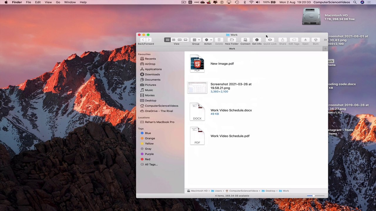 How to OPEN a Folder On a Mac Computer - Basic Tutorial | New - video ...