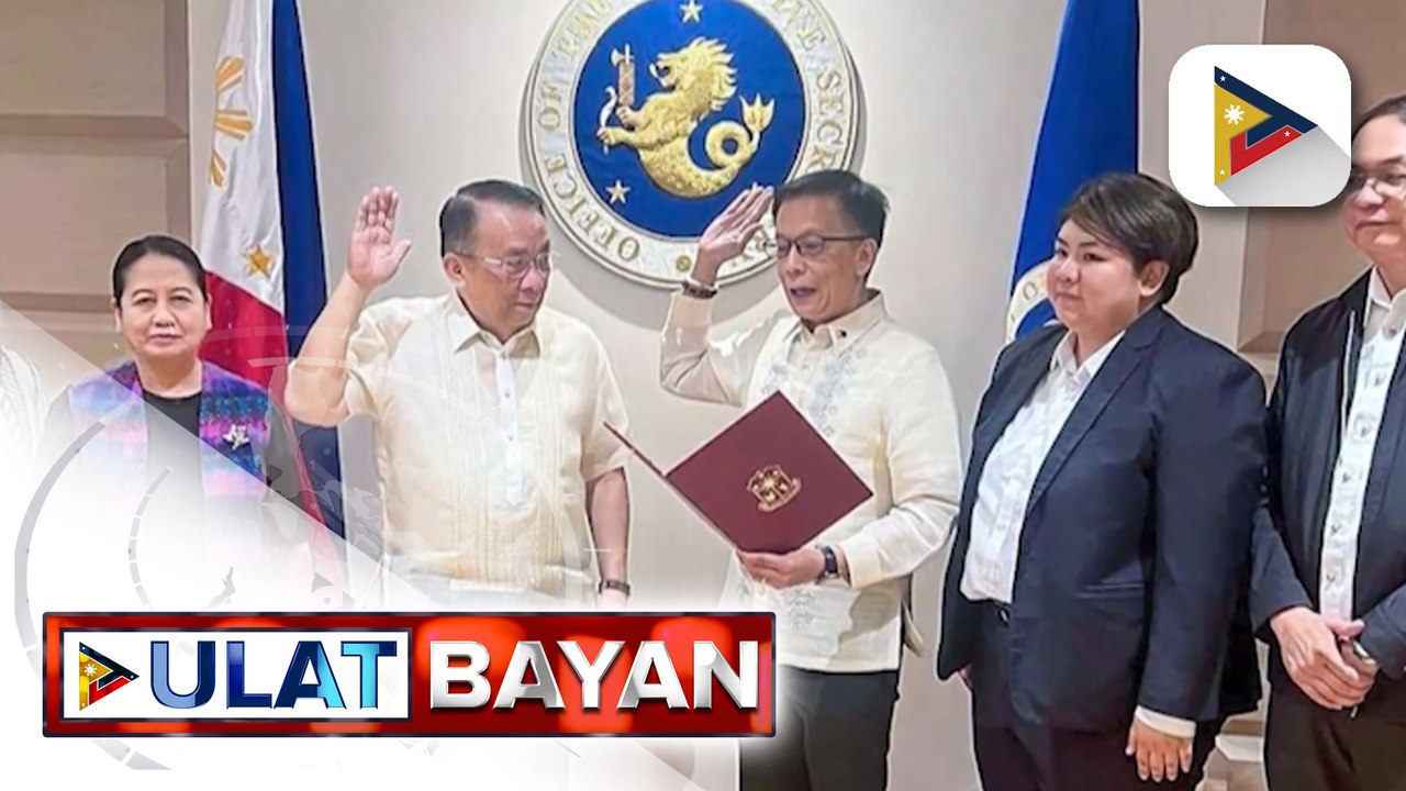 Hans Leo Cacdac, nanumpa bilang ad interim secretary ng DMW - video ...