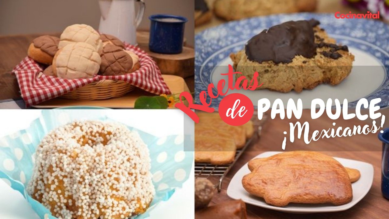 5 fáciles y tradicionales recetas de pan dulce mexicano - Vídeo Dailymotion