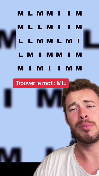 Trouver le mot : MIL (Exclu Dailymotion) - Vidéo Dailymotion