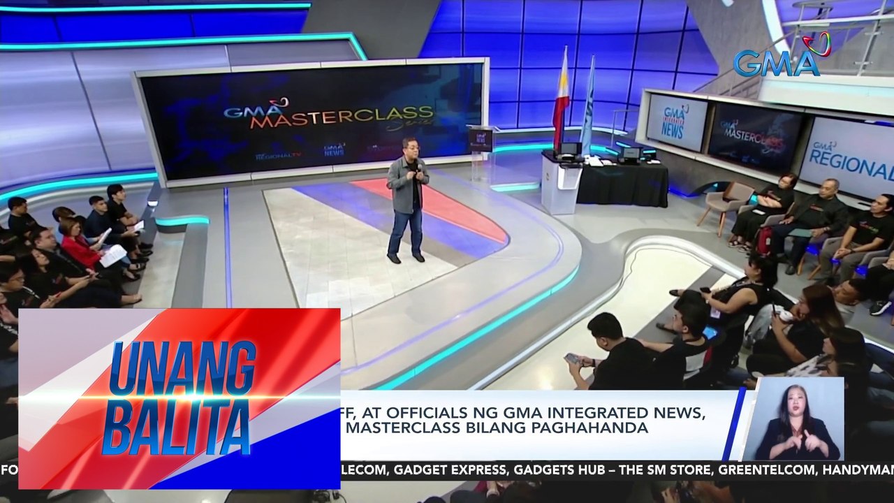 Mga reporter, staff, at officials ng GMA Integrated News, sumailalim sa ...