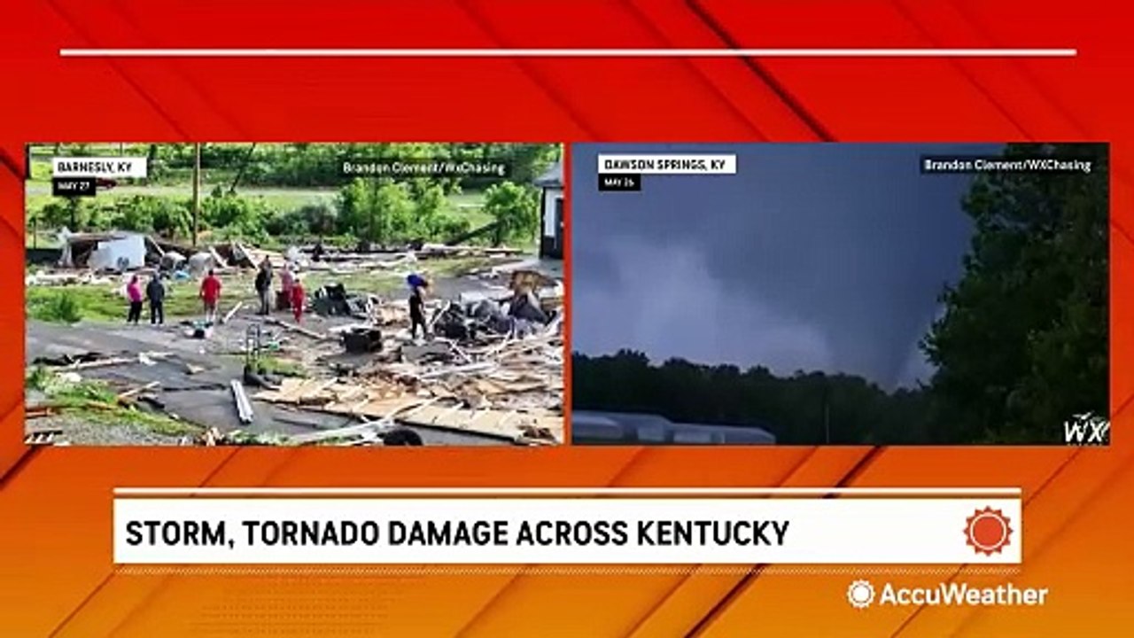 Kentucky residents begin picking up the pieces after deadly tornadoes - video Dailymotion