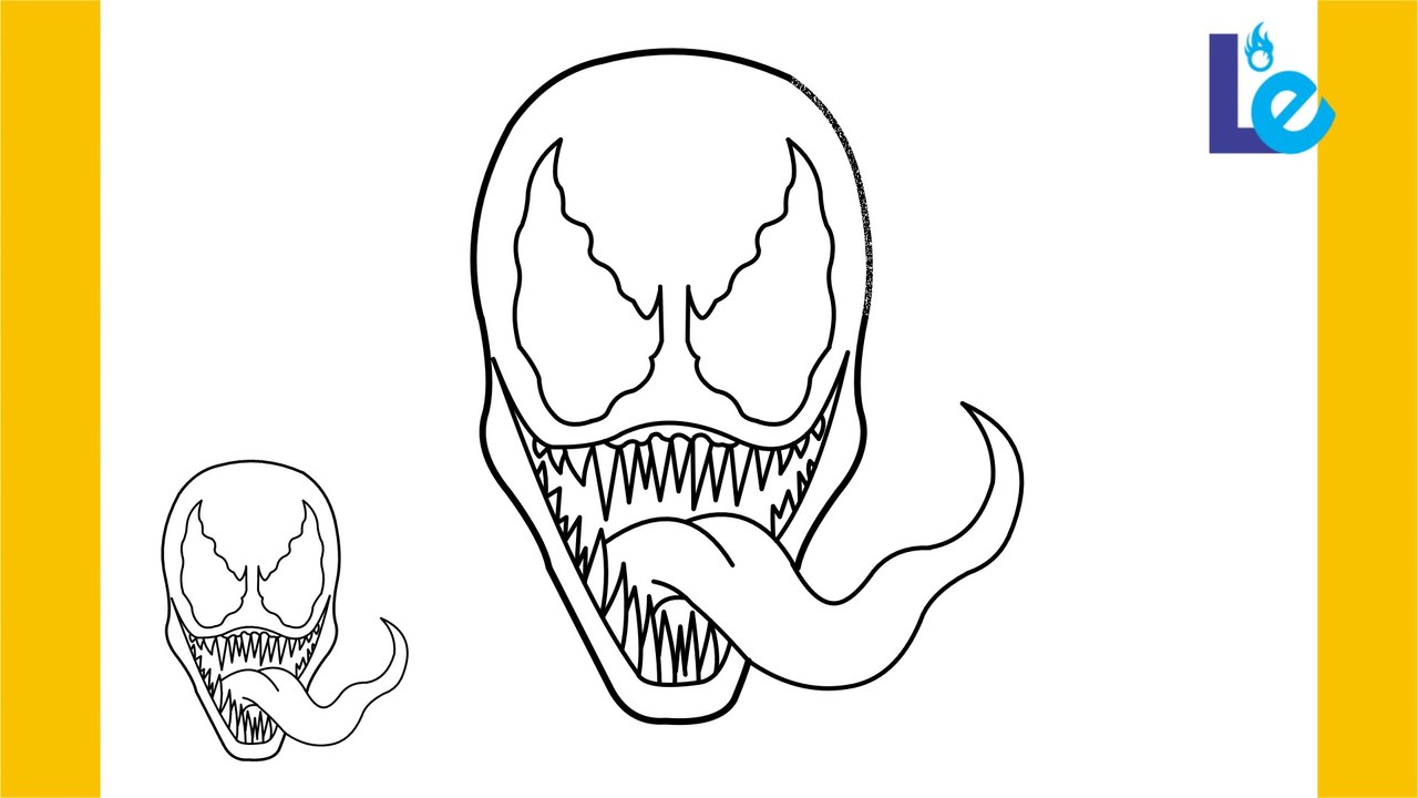 How to draw Venom easy - video Dailymotion