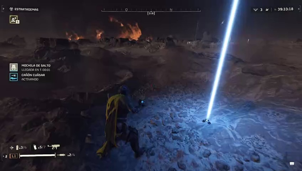 Helldivers 2 - Detalle de la capa y el jetpack - Vídeo Dailymotion