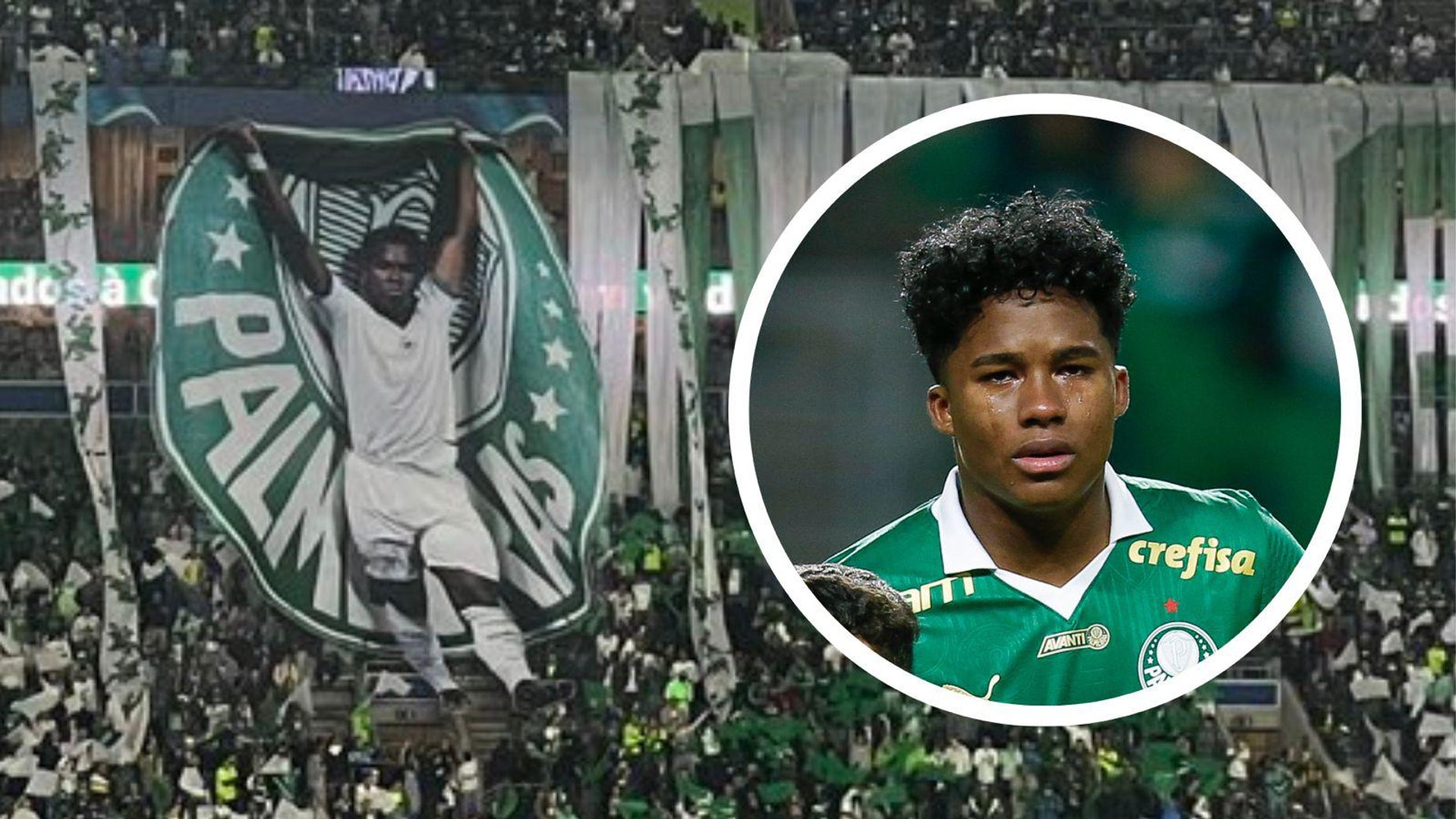 Endrick Breaks Down in Tears in His Last Match Before Joining Real ...