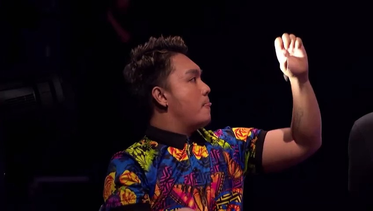 Shadow Ace WOWS with Simon Cowell_s shadow_ _ Semi-Finals _ AGT ...