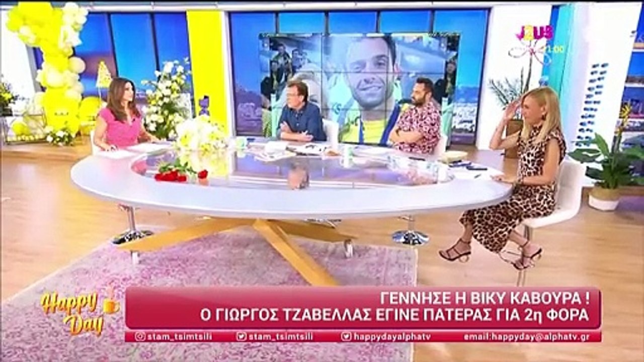 Βικυ Καβουρα - Γιωργος Τζαβελλας Έγιναν γονείς - video Dailymotion