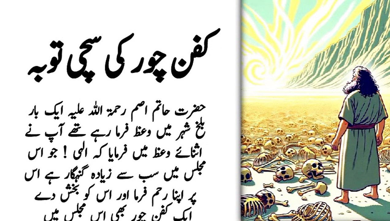 kafan chor ki sachi toba || islamic kahani || islam - video Dailymotion