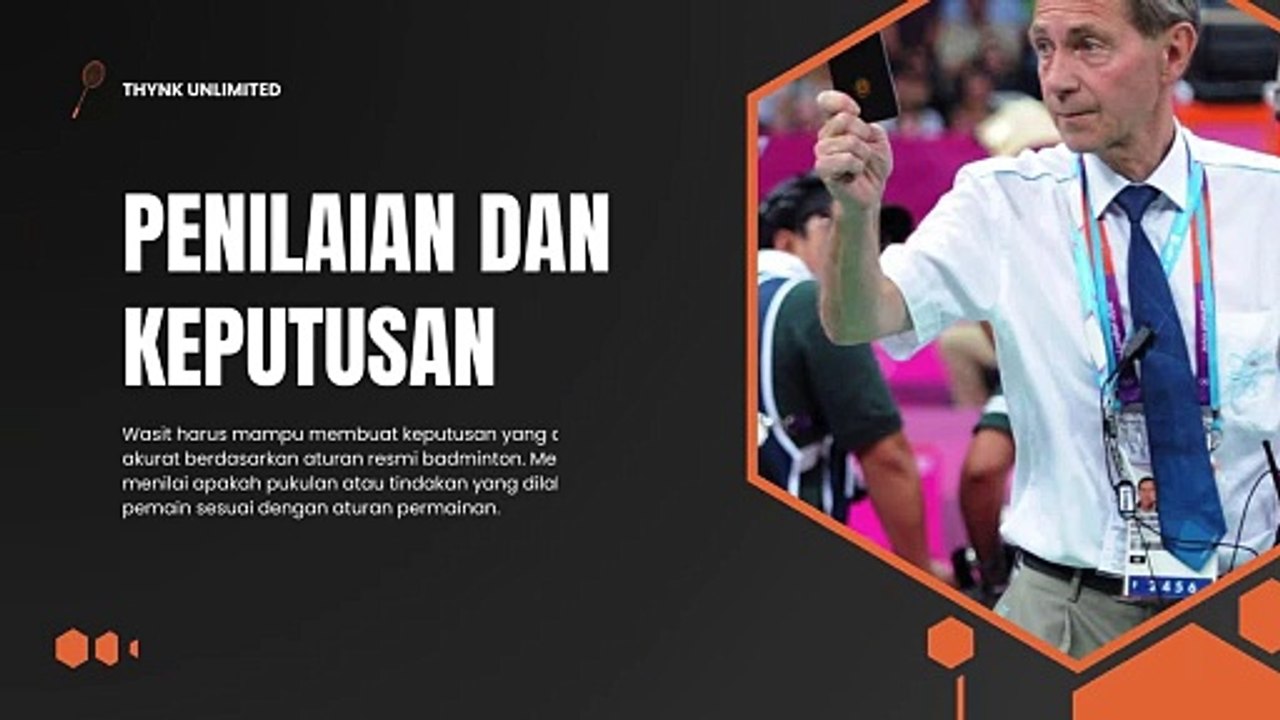 Peran dan Tanggung Jawab Wasit dalam Pertandingan Badminton - video ...