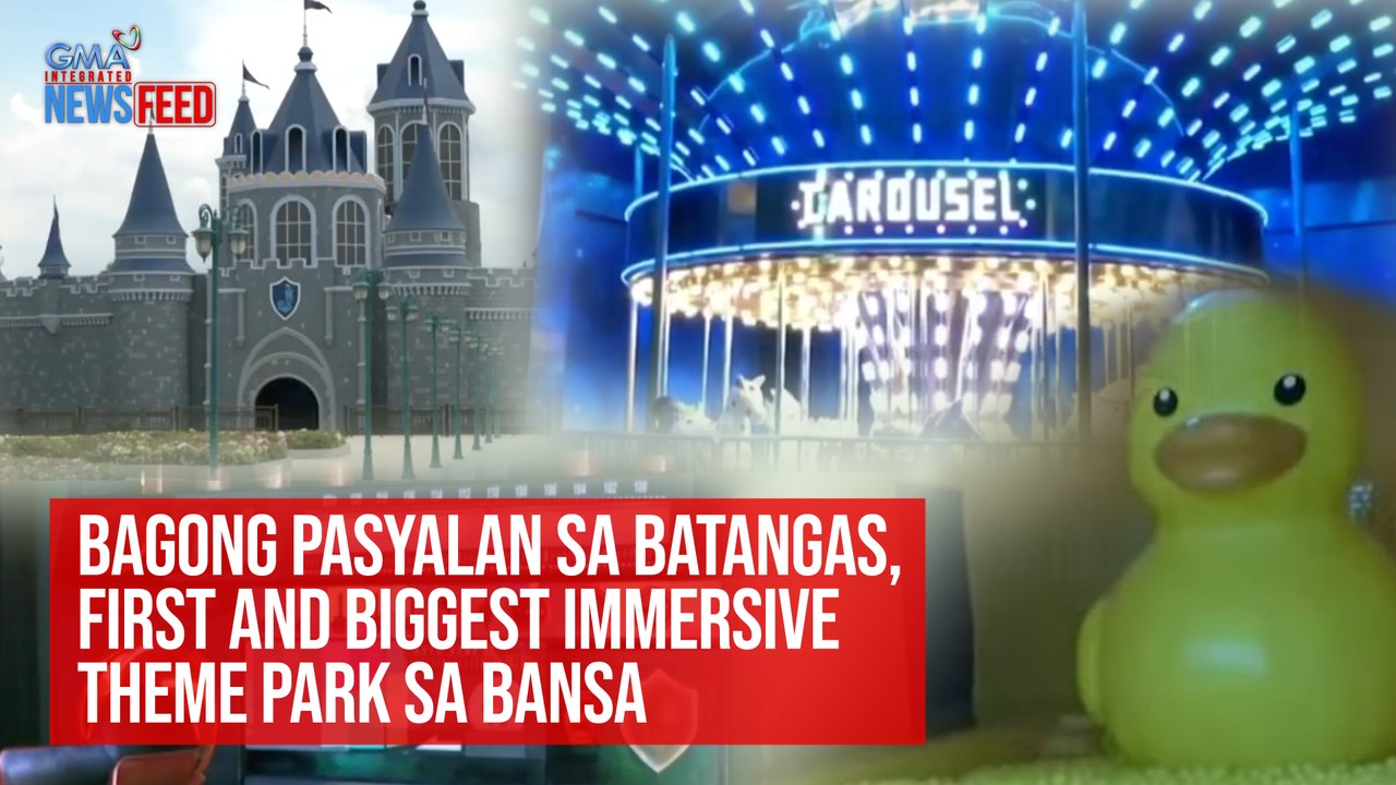 Bagong pasyalan sa Batangas, first and biggest immersive theme park sa ...