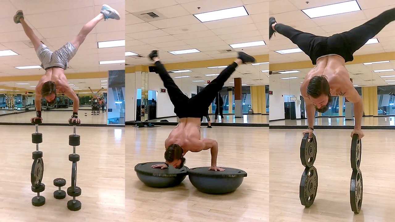 YOU WON'T BELIEVE This Handstand MASTER! The CRAZIEST Balance You'll ...