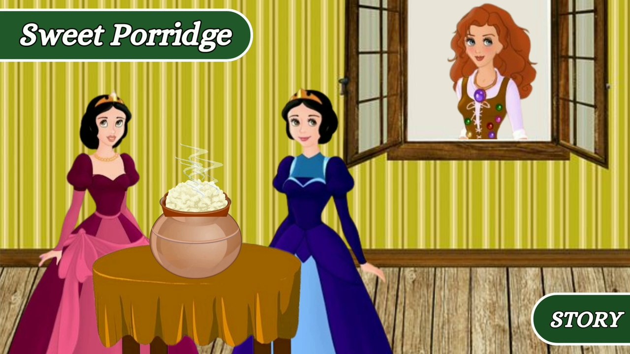 Sweet Porridge Story Fairytales English Subtitles Stories Video