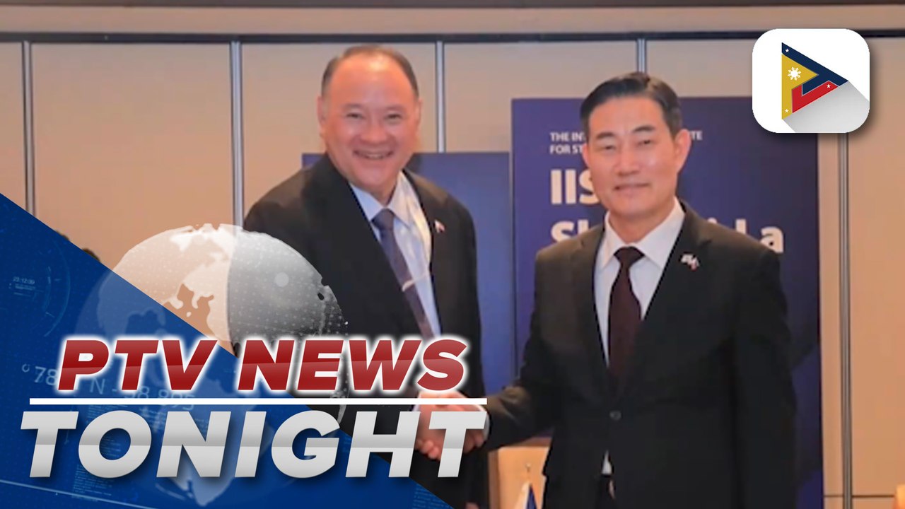 DND chief meets with several officials from South Korea, EU, Singapore ...