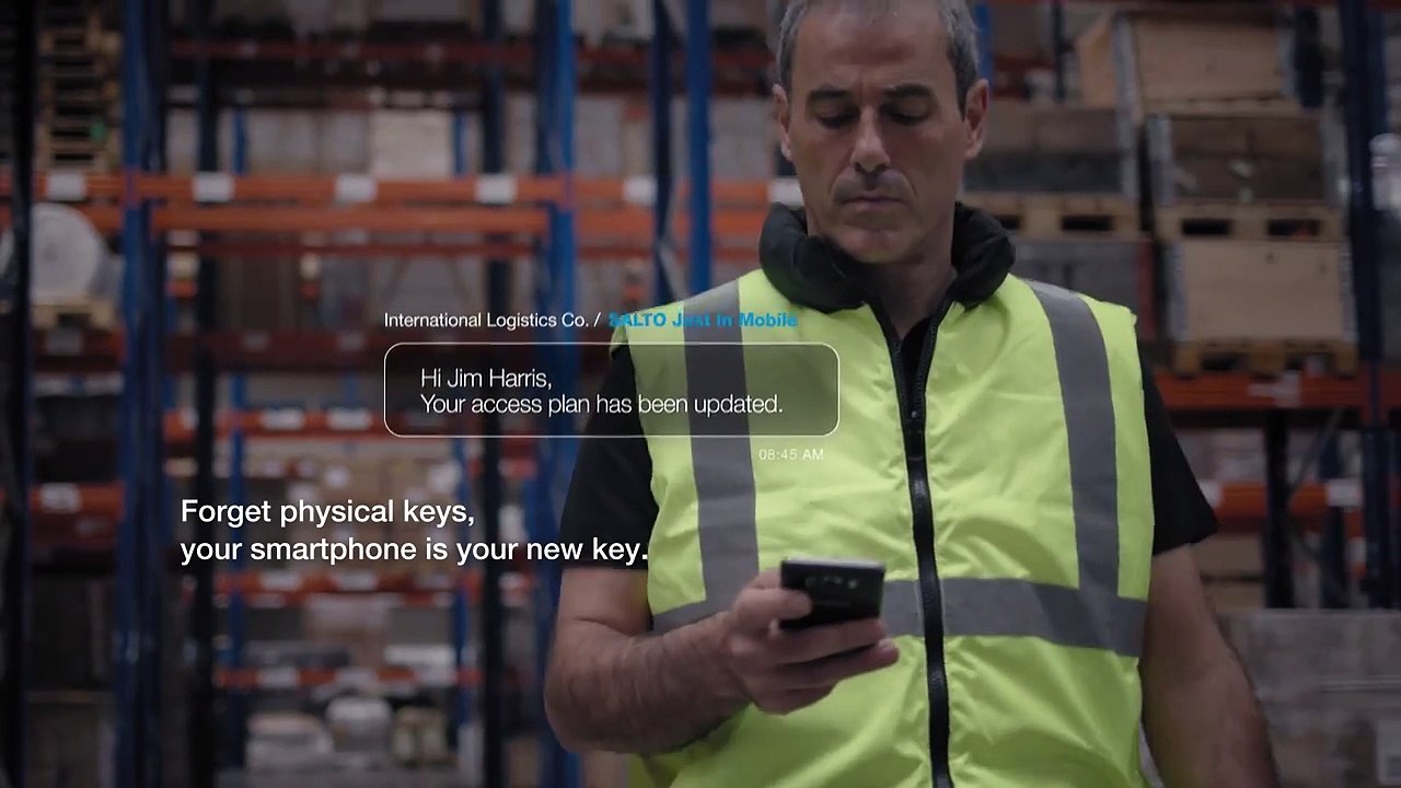 SALTO JustIN Mobile Keyless and mobile smart acces - Vídeo Dailymotion