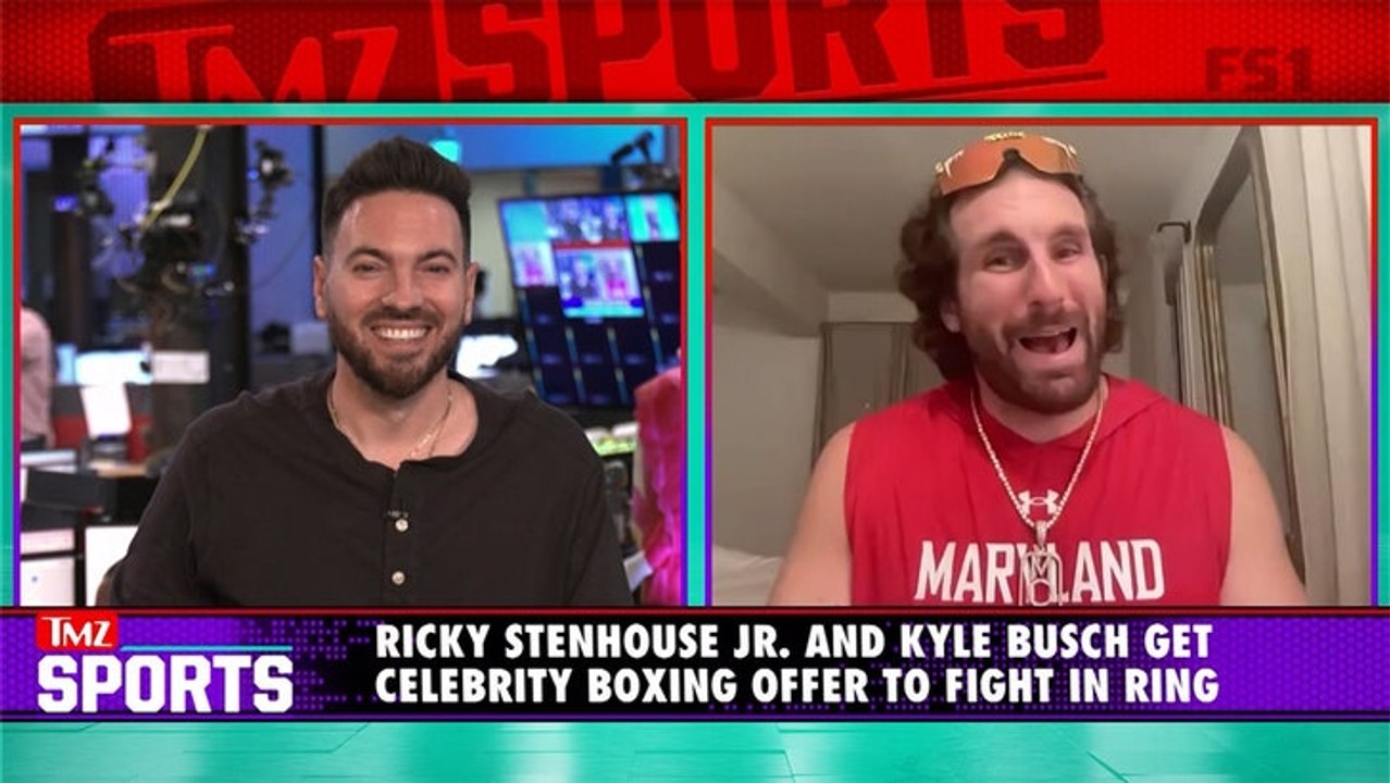 Ricky Stenhouse Jr., Kyle Busch Get Celebrity Boxing Offer To Hash Out ...