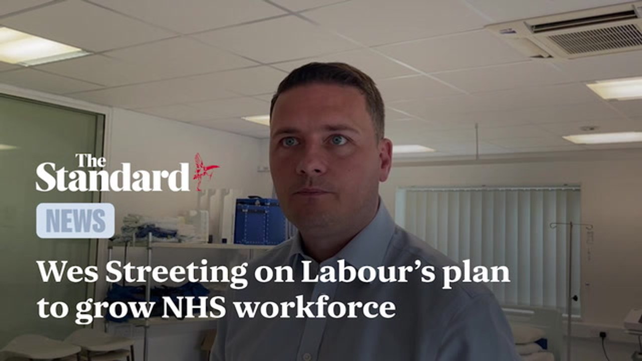 Wes Streeting On Labour’s Plan To Grow Nhs Workforce - video Dailymotion