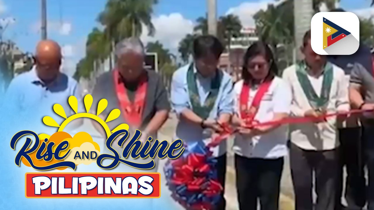 Active Transport Infrastructure Project sa Metro Davao, pinasinayaan ...