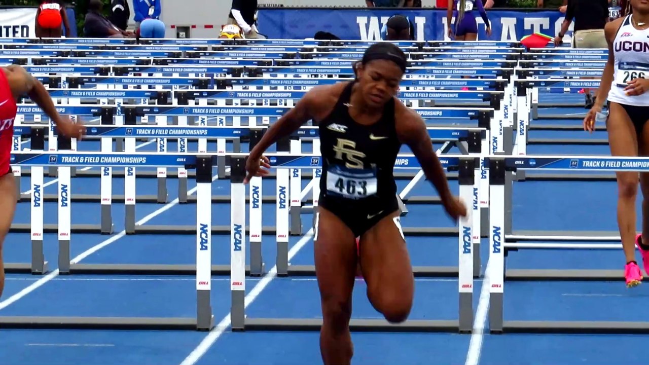 Alexandra Webster advances to day two of East Regional at 12.91 seconds ...
