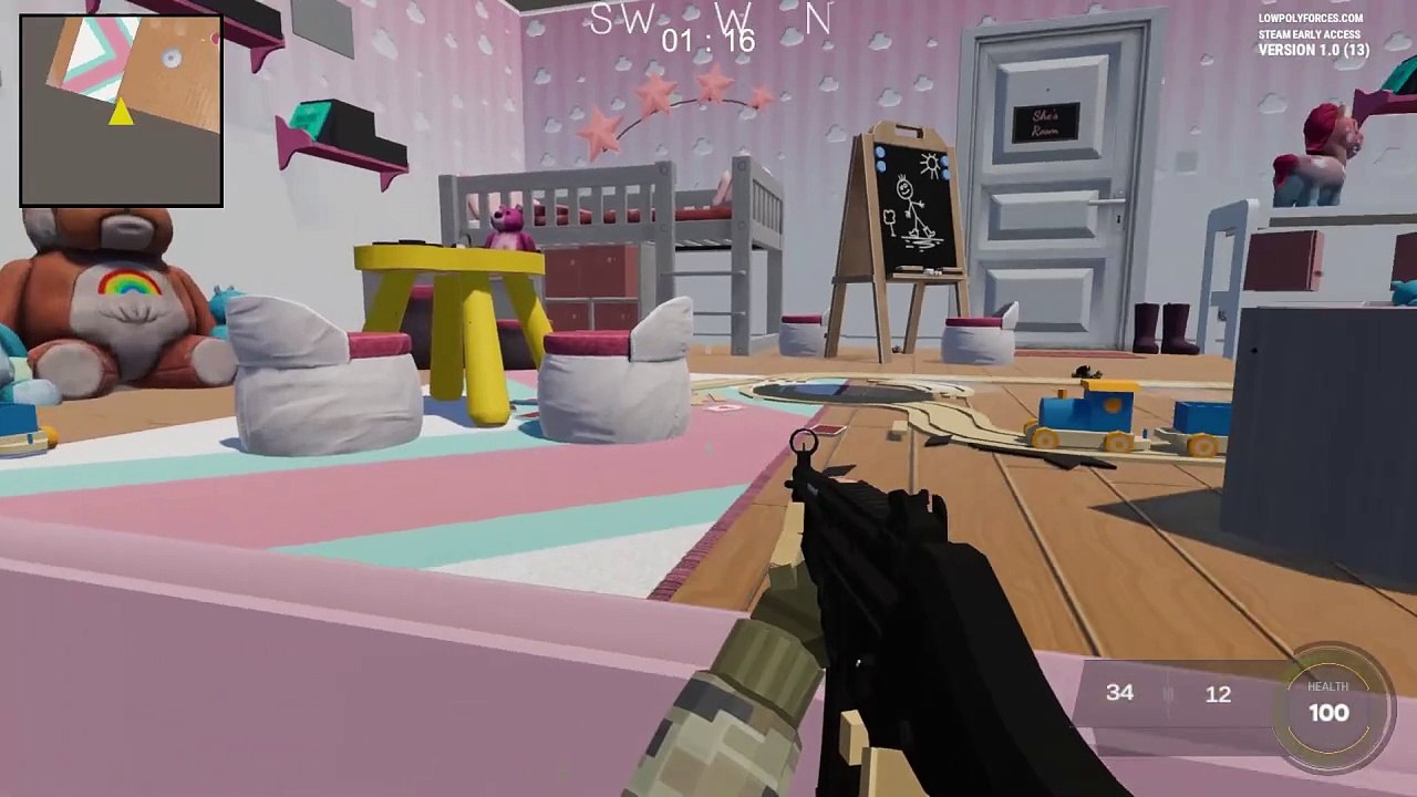 FPS - L013 - LOW POLY FORCES 1080P HD GAMEPLAY - video Dailymotion