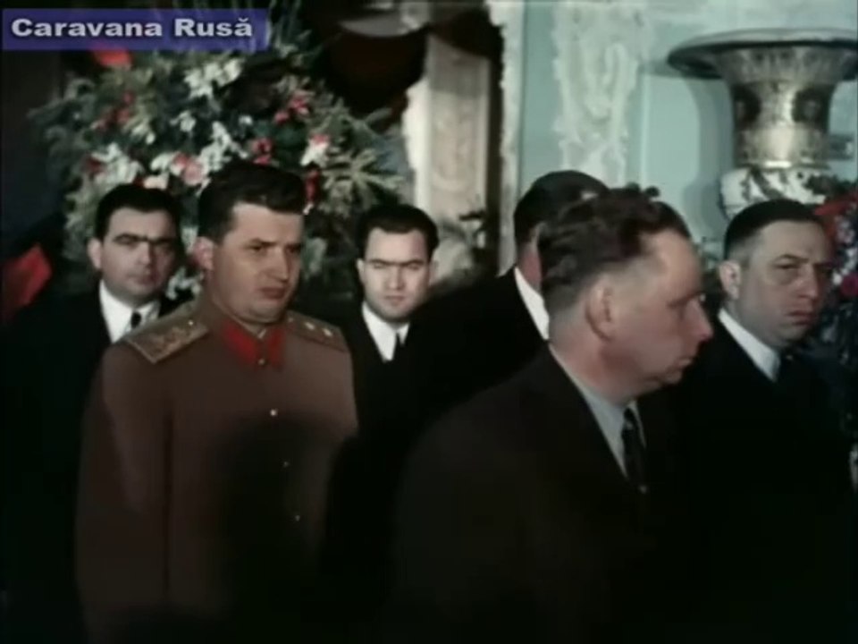 Delegația României, la funeraliile lui Stalin (1953) - video Dailymotion