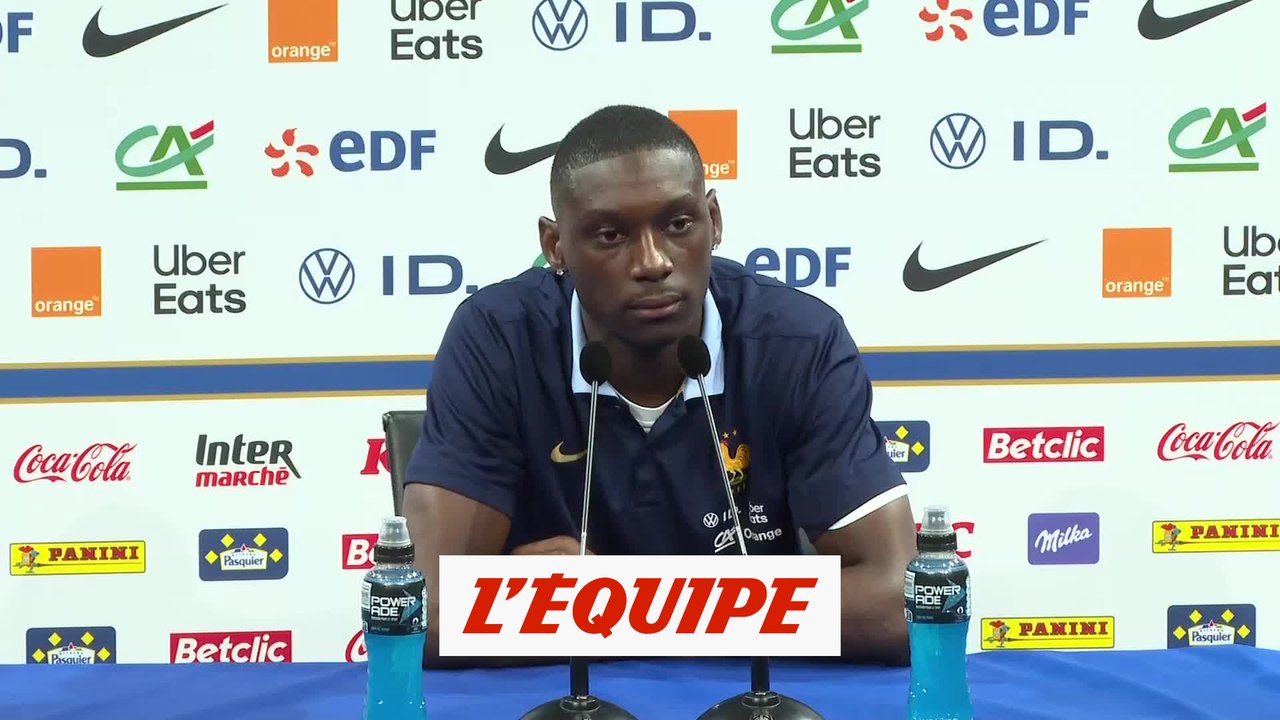 Kolo Muani ne pense pas être le «chouchou» de Deschamps - Foot - Bleus ...