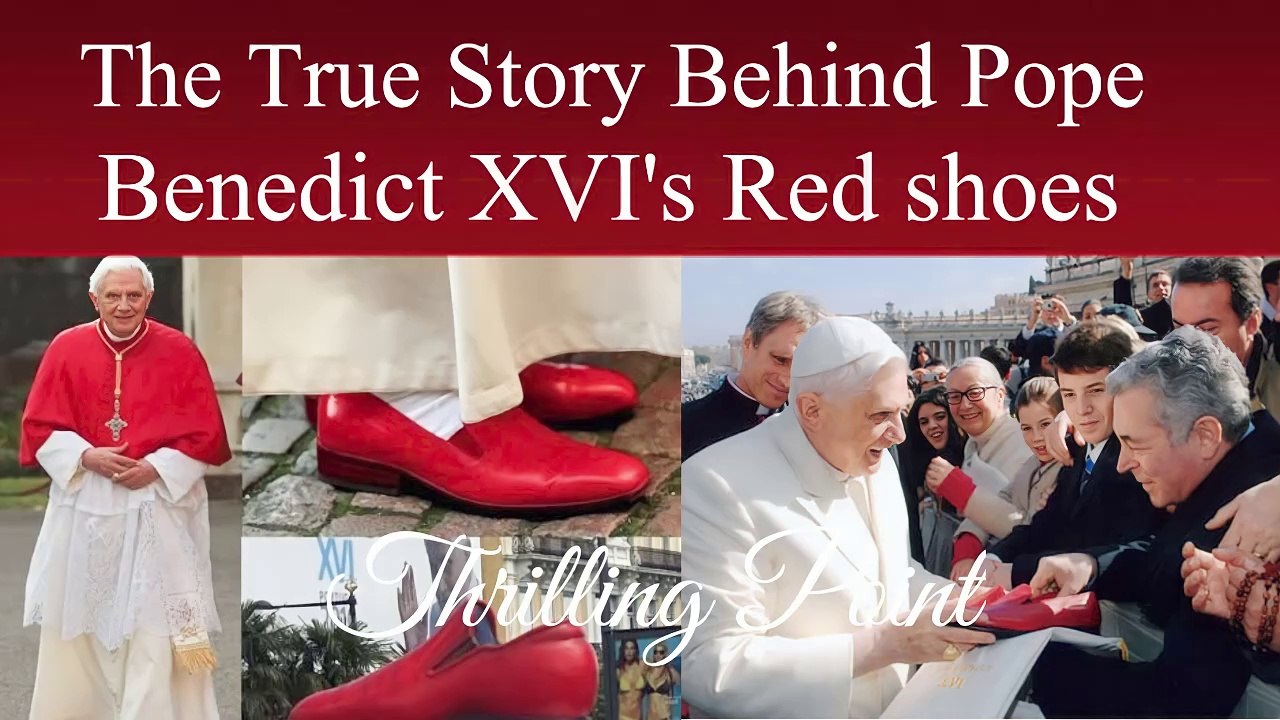 The story behind Pope Benedict XVI's red shoes | Pope Benedict XVI ...