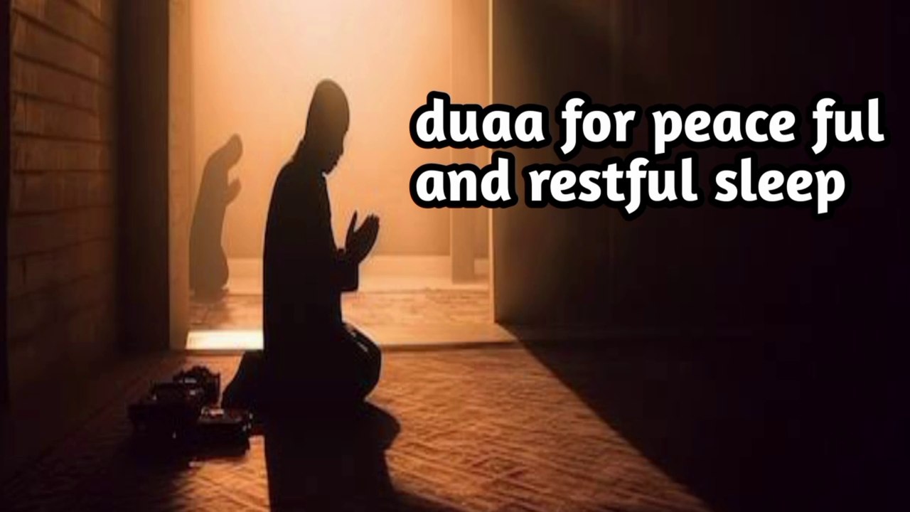 DUAA FOR peace ful& restful sleep - video Dailymotion