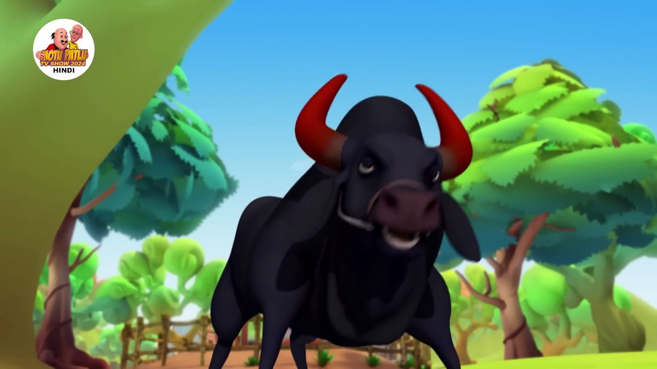 Black Bull | Comedy Funny Cartoon | Black Bull | Motu Patlu | Full Ep ...